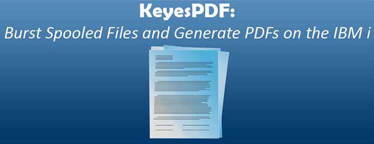 KeyesPDF Create PDF Documents on the IBM i | Computer Keyes